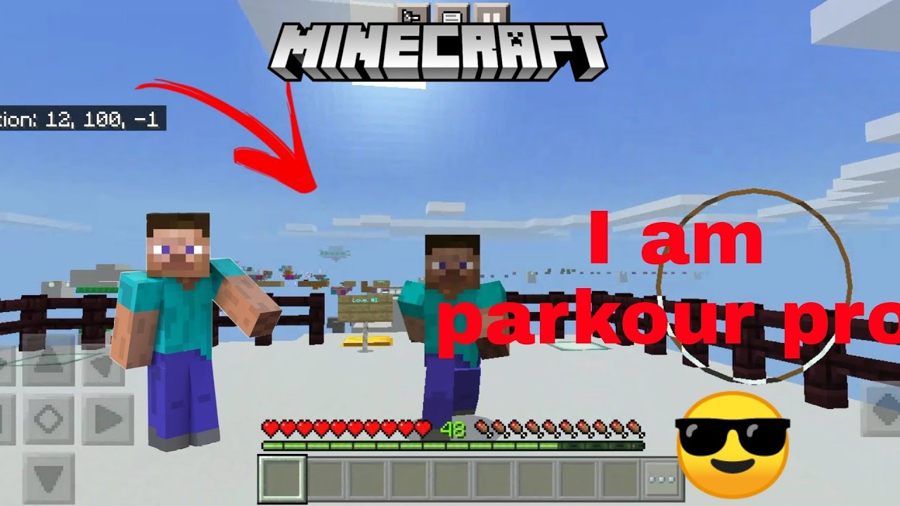 Minecraft parkour pro 😎😎😎 - YouTube