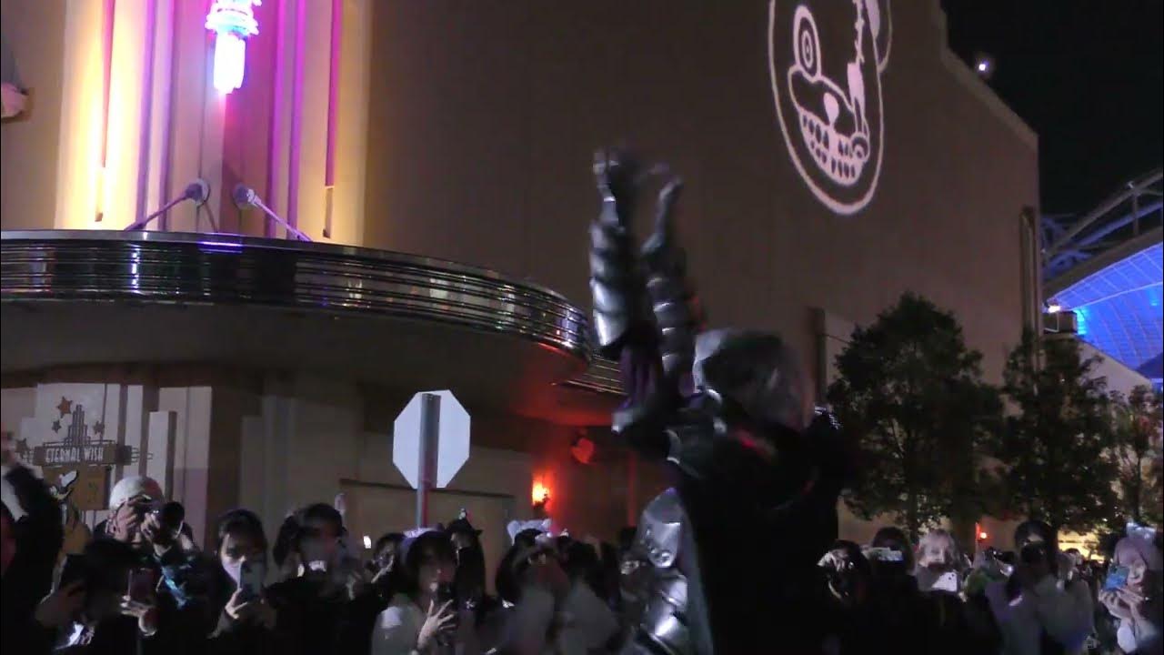 2023 10 31 USJ 騎士様ゾンビ·デ·ダンス 貞子前 20:20 - YouTube