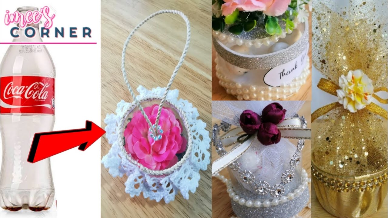 Souvenir, Giveaways and Favors Ideas Using Recycled Materials - YouTube