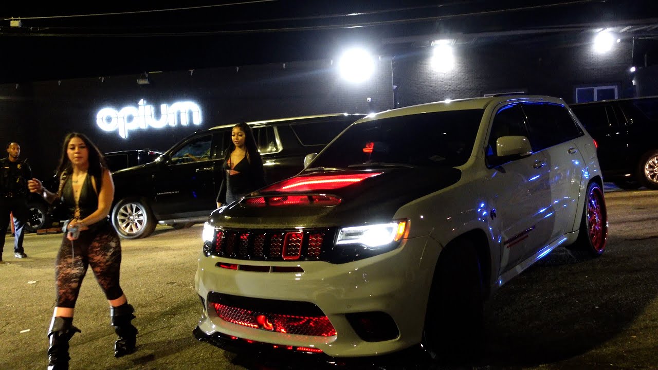 Boosie Fleet, Trackhawks, Rolls Royces, Mercedes, Corvette at OPIUM ...