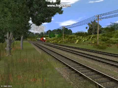 Demonstration of SI3D's IOS route part 2-Knapford to Tidmouth: Mainline ...