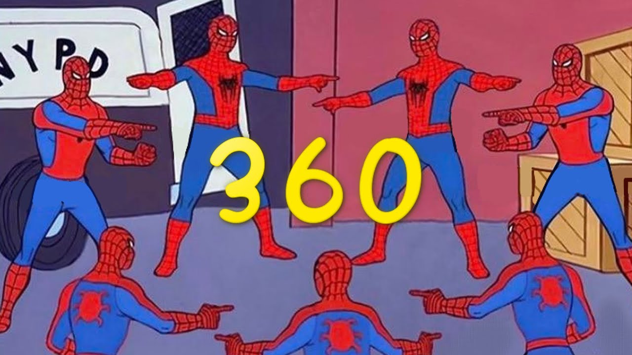 360° VR Spiderman Cheerleading Squad Theatre Practice - YouTube