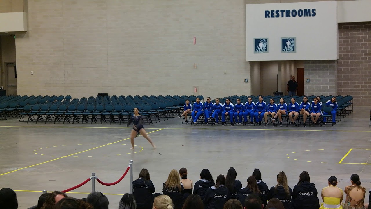 PSJA North High School Raiderette Victoria Meza Solo at ShowTime Dance ...