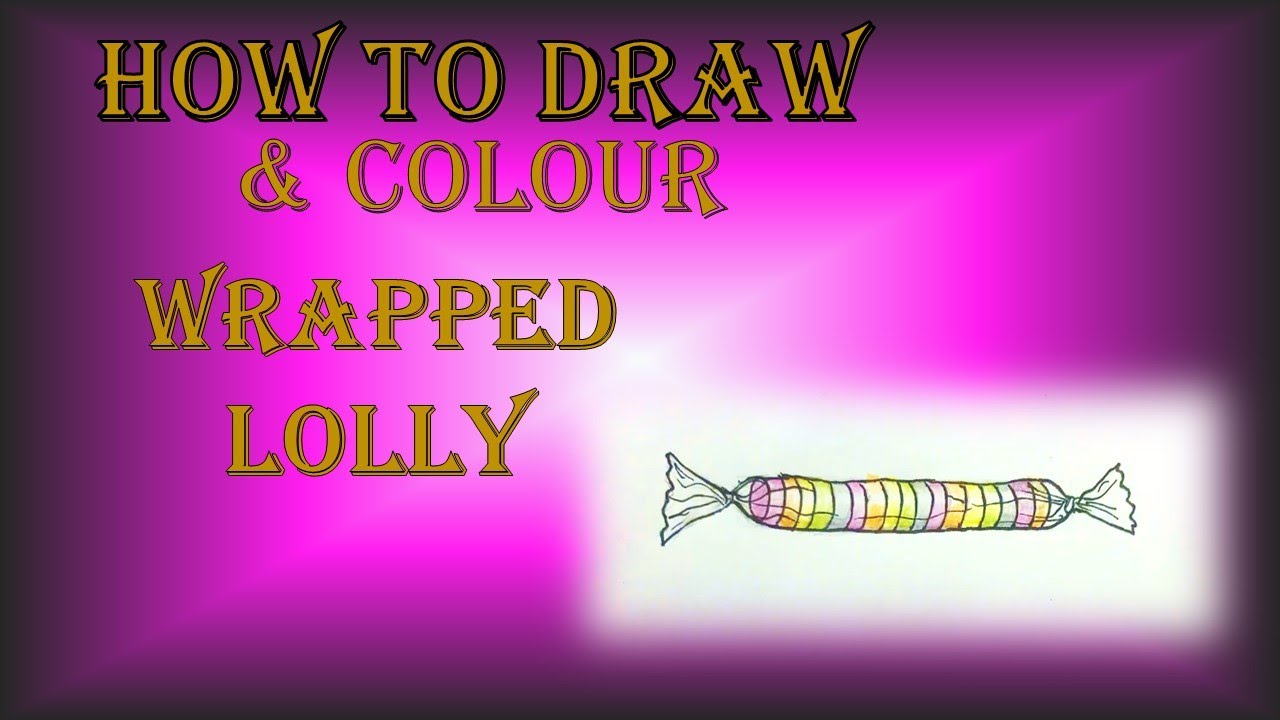 How to Draw a Realistic Wrapped Lolly | by AyJay the Pencil Artist ...