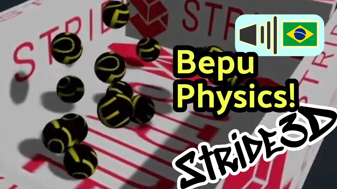 Bola quicando (nova Bepu Physics) - Stride3D - YouTube