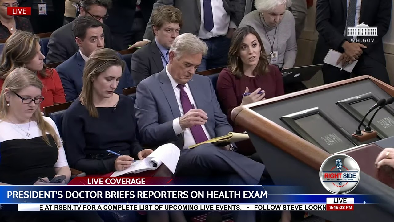FULL: President Trump's Doctor Gives Results of His Medical Examination ...