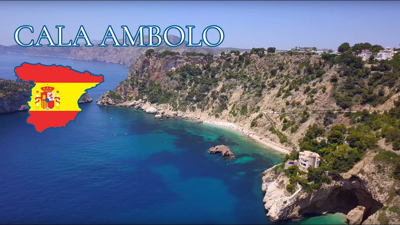 Cala Ambolo in Javea, Spain 🌊🌎 🙌 (Some Drone shots of one of the ...