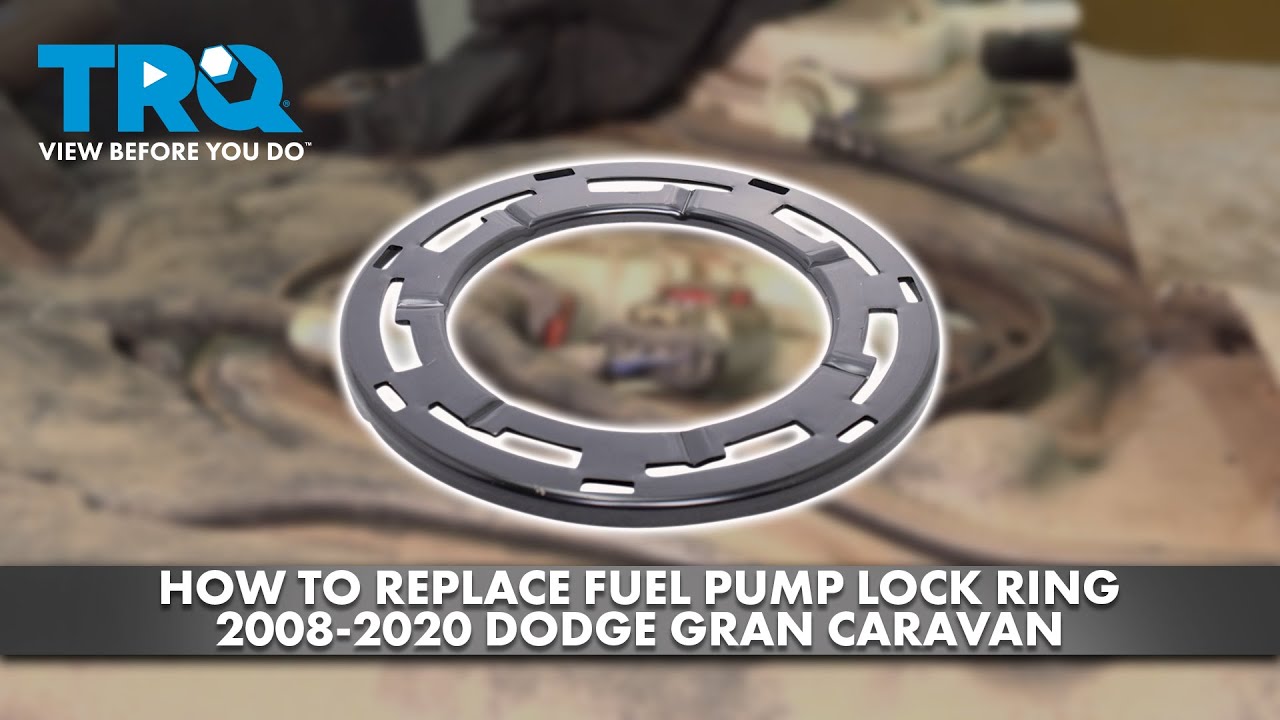 How To Remove A Fuel Pump Lock Ring