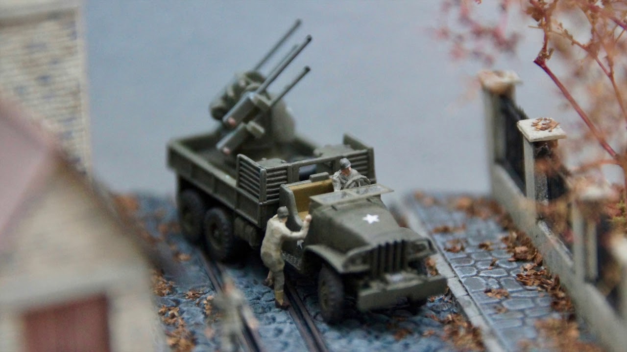 1/144 WW2 diorama part 3 - YouTube