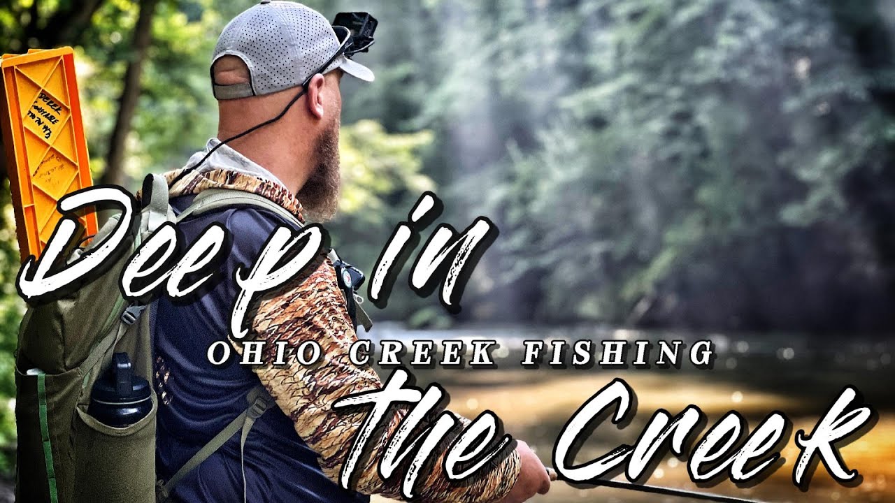 Ohio Creek Fishing - Topwater and spinner fishing - YouTube