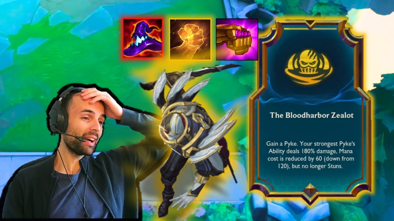 The Bloodharbor Zealot - Pyke Hero Augment - TFT - Revival: Dawn of ...