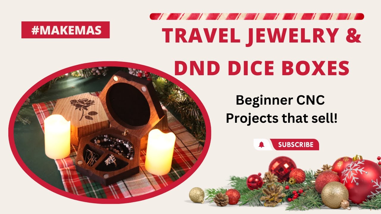 Easy CNC Jewelry & DnD Dice boxes that sell! - YouTube
