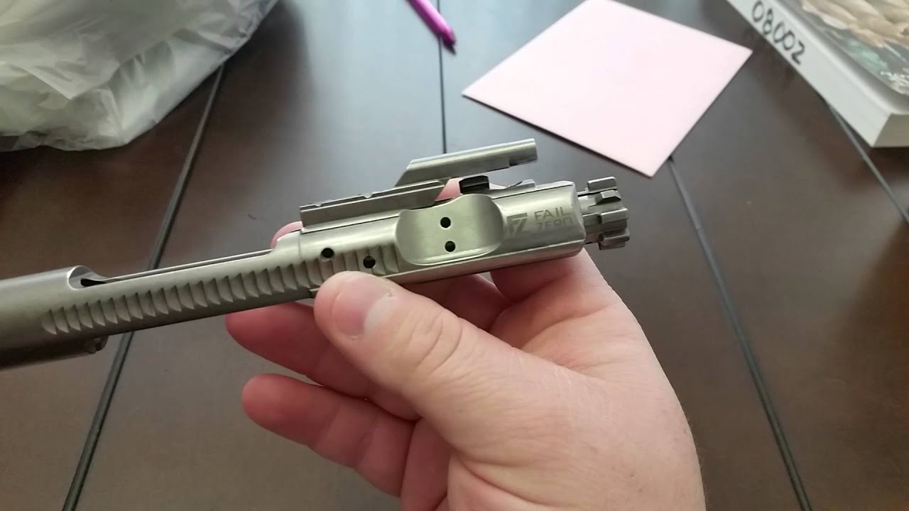 Fail Zero nickel boron bcg. - YouTube