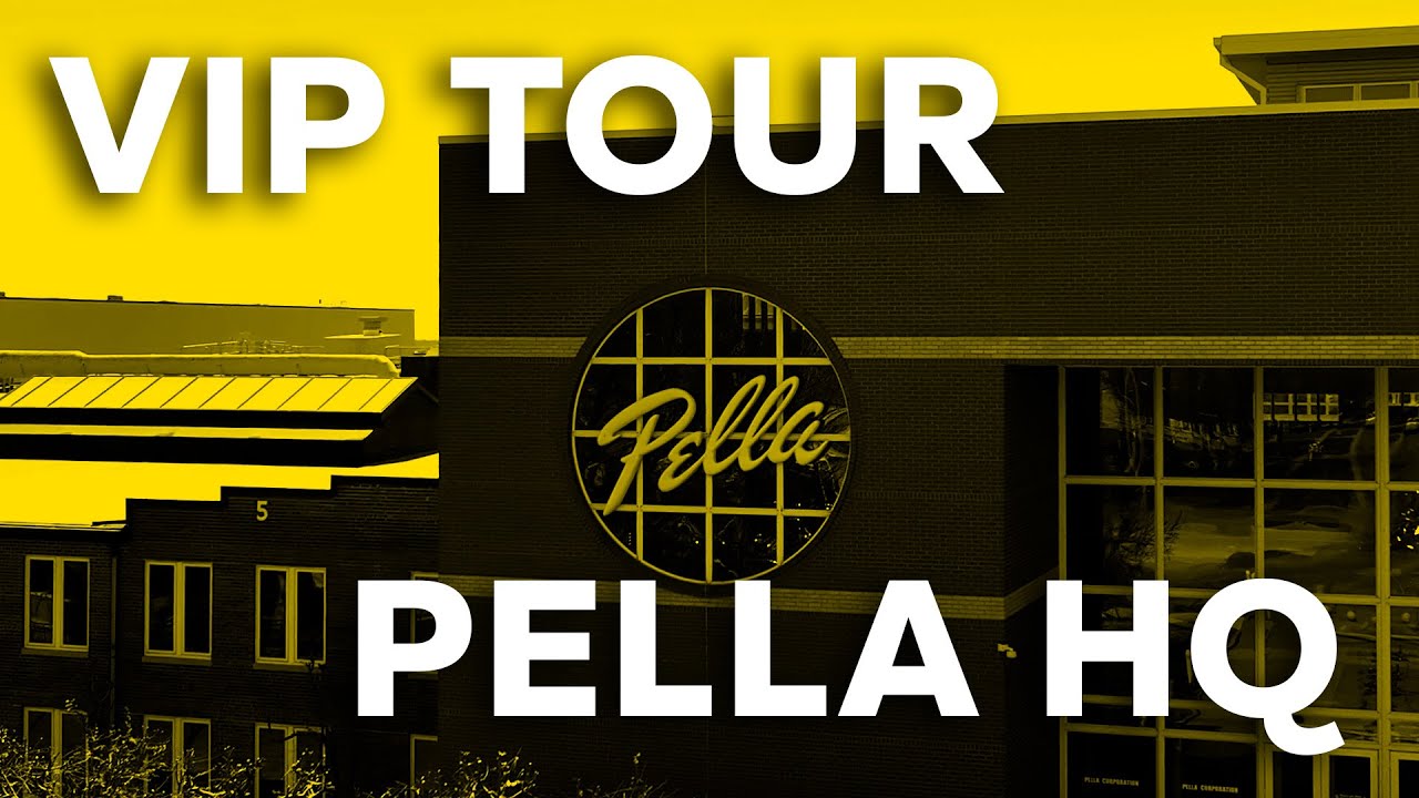 Step Inside the Pella VIP Experience | Exclusive Factory Tour ...