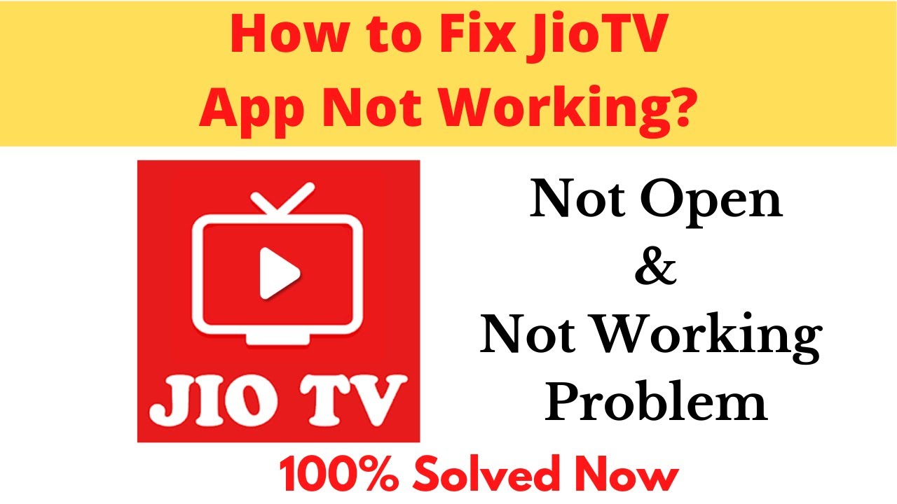 How To Fix Jio Tv App Not Working Problem Android And Ios Not Open Problem Solved Alltechapple
