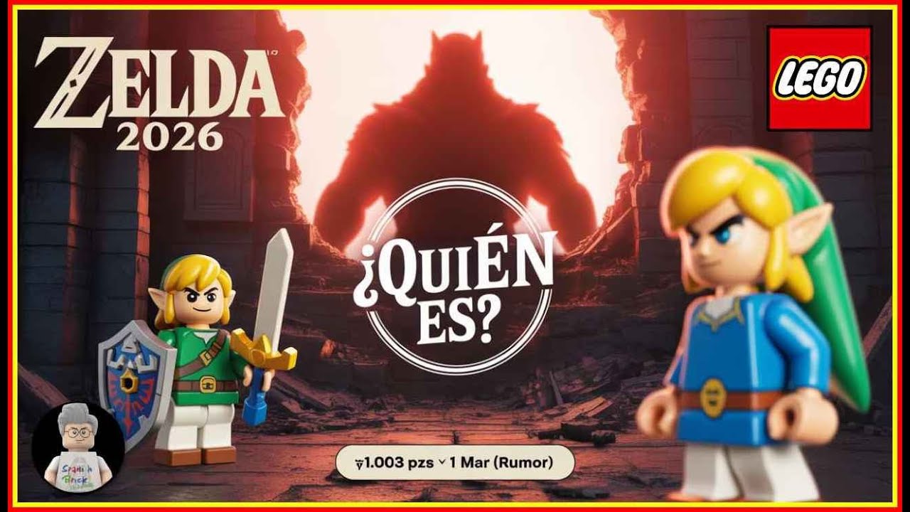 🔥 ZELDA 2026 TEASER — ¿GANONDORF en LEGO (77093)? Piezas, fecha y ...