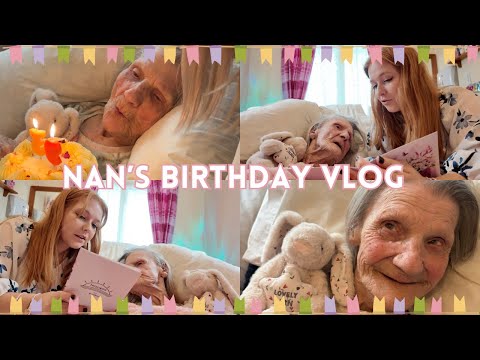 NAN’S 93RD BIRTHDAY VLOG | birthday gifts, lots of cake & celebrations! ✨