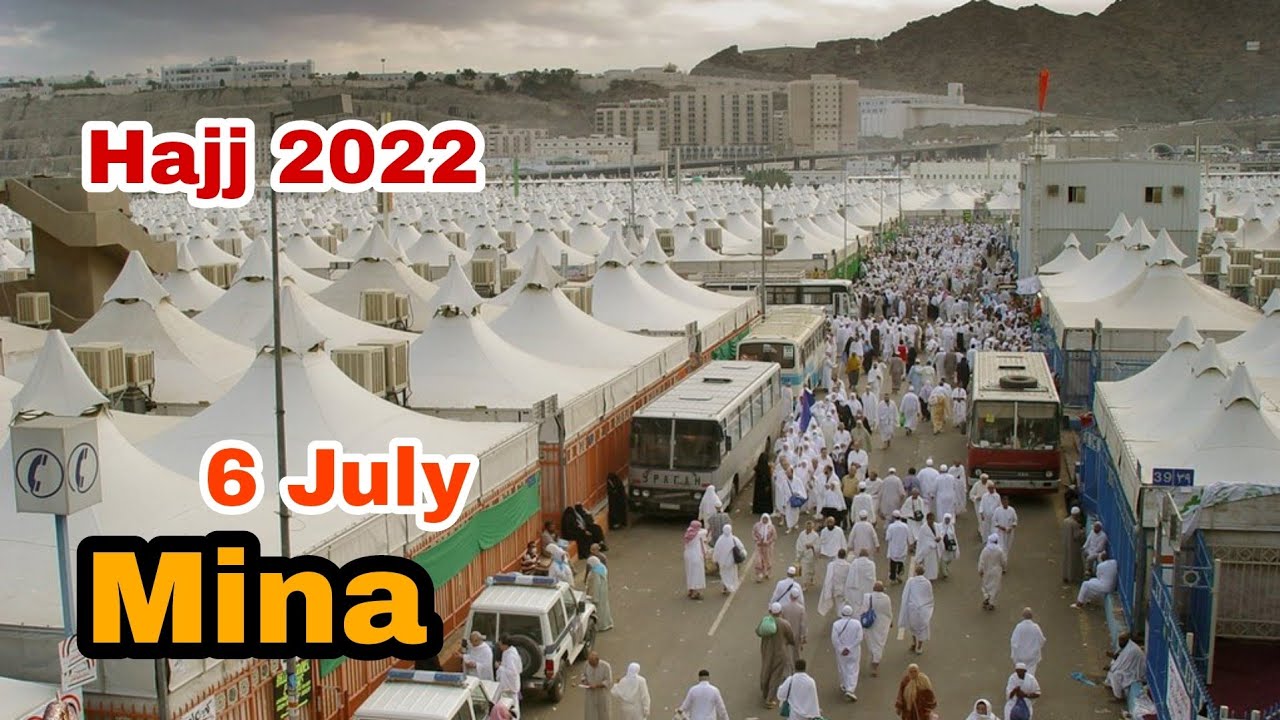 Hajj 2022 live now today | Mina Makkah latest View | Makkah to Mina ...