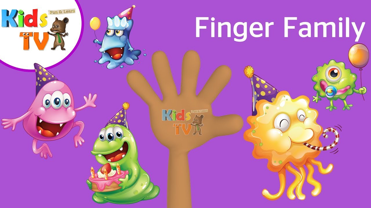 The Finger Family Song - Cute Aliens - Cute Baby Nursery Rhymes By Kids ...
