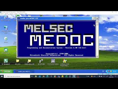 Old software MELSEC MEDOC basic procedures (in English) - YouTube
