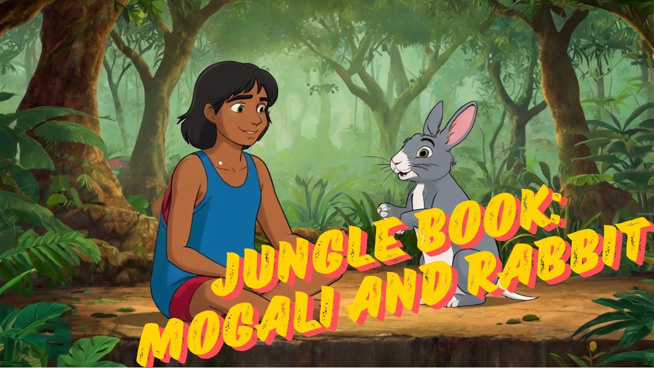 Jungle Book: Mogali and Rabbit friendship Story in English for kids ...