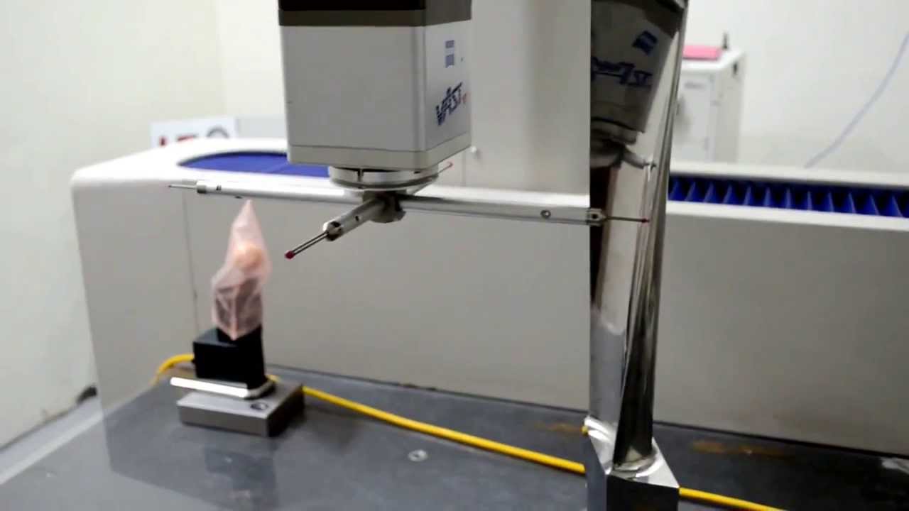 Blade inspection on CMM - YouTube