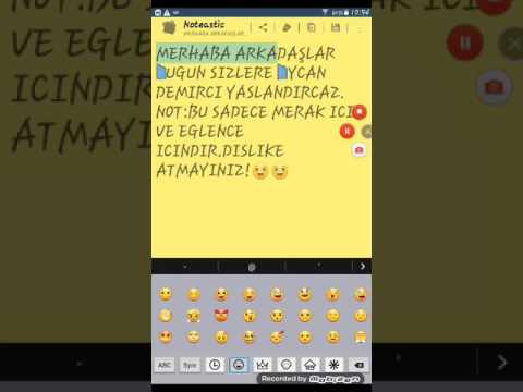 Aycan DEMİRCİ Yaşlandırma