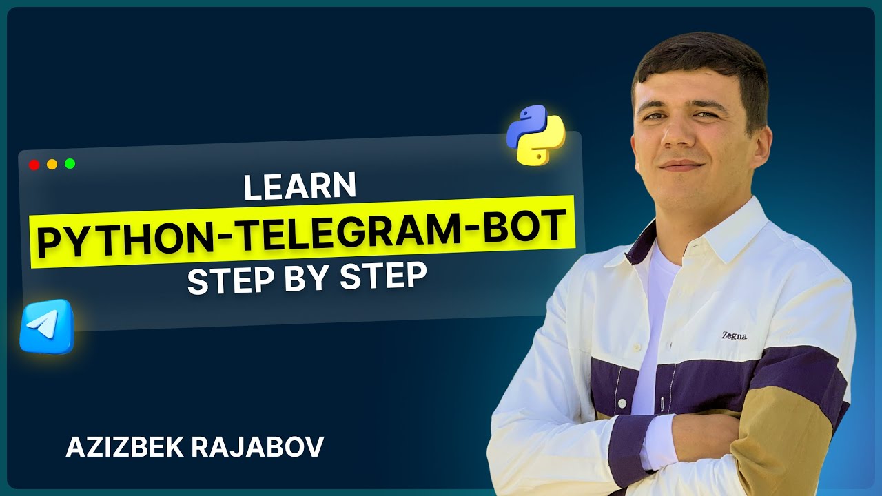 Kontak va lokatsiyani botga yuborish | Aiogram 2.2 - YouTube