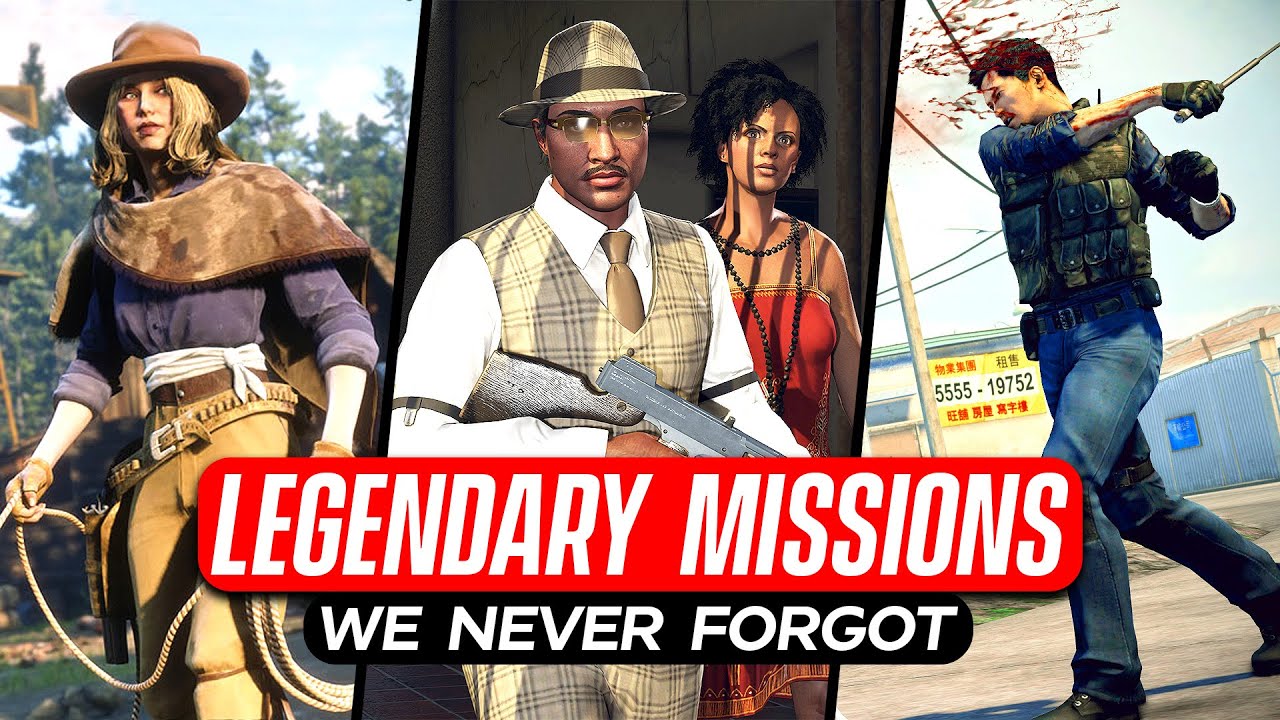 Top 10 Great MISSIONS In PC Games We NEVER FORGOT (Hindi) - YouTube