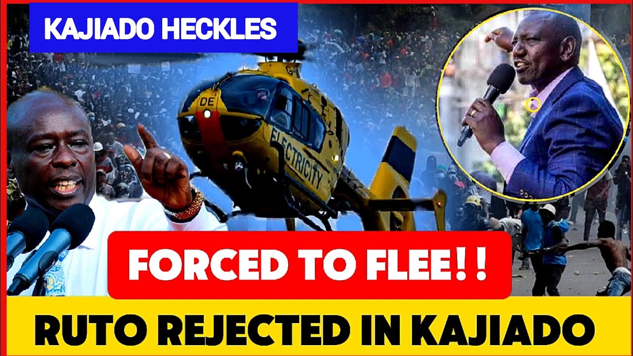 ANGRY RESIDENTS & RIGATHI GACHAGUA SHAKES RUTO IN KAJIADO & BUNGOMA AS ...