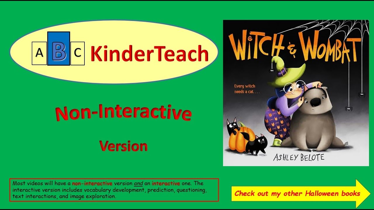 Witch and Wombat -- Non-Interactive Read Aloud - YouTube