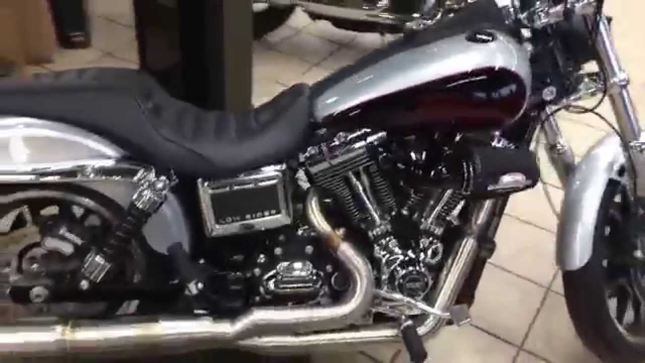 Fully Custom Dyna Low FXDL Custom bars & headlight, full exhaust, LED ...