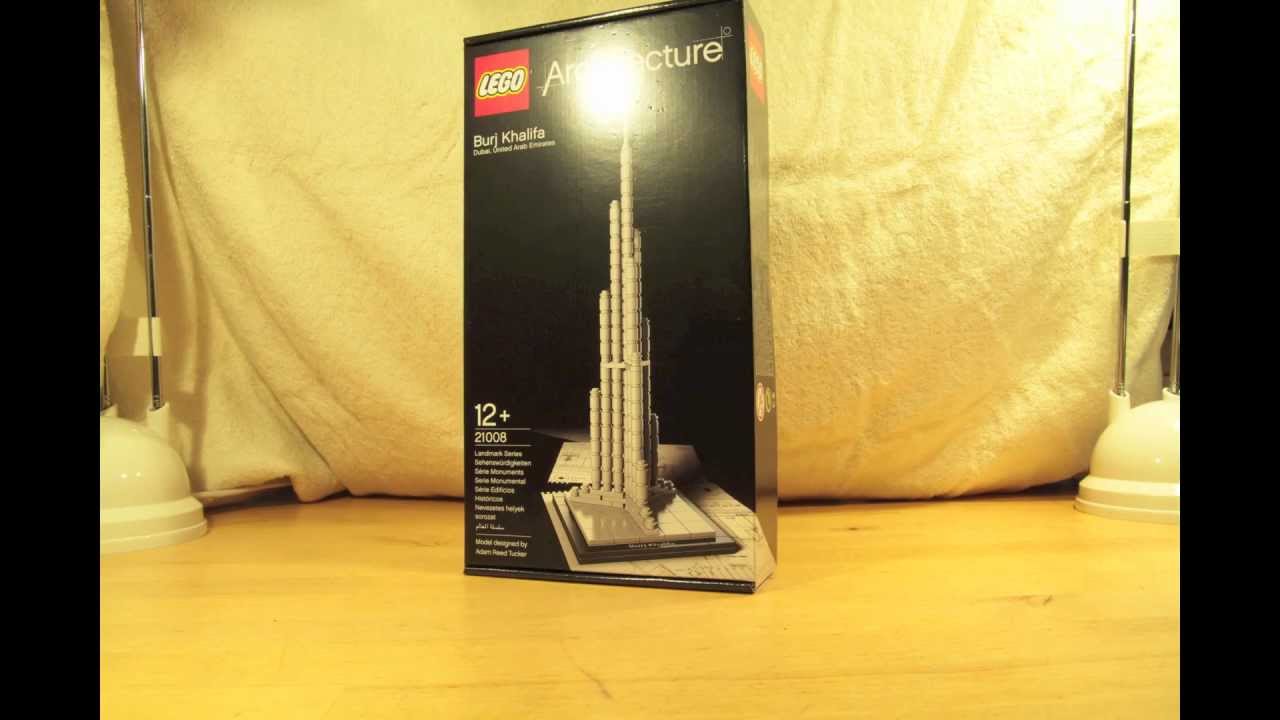 Lego Architecture set 21008: Burj Khalifa - YouTube