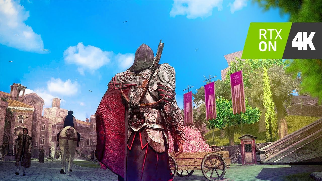 Assassin's Creed Brotherhood Remastered Graphics Mod - 4K ULTRA ...