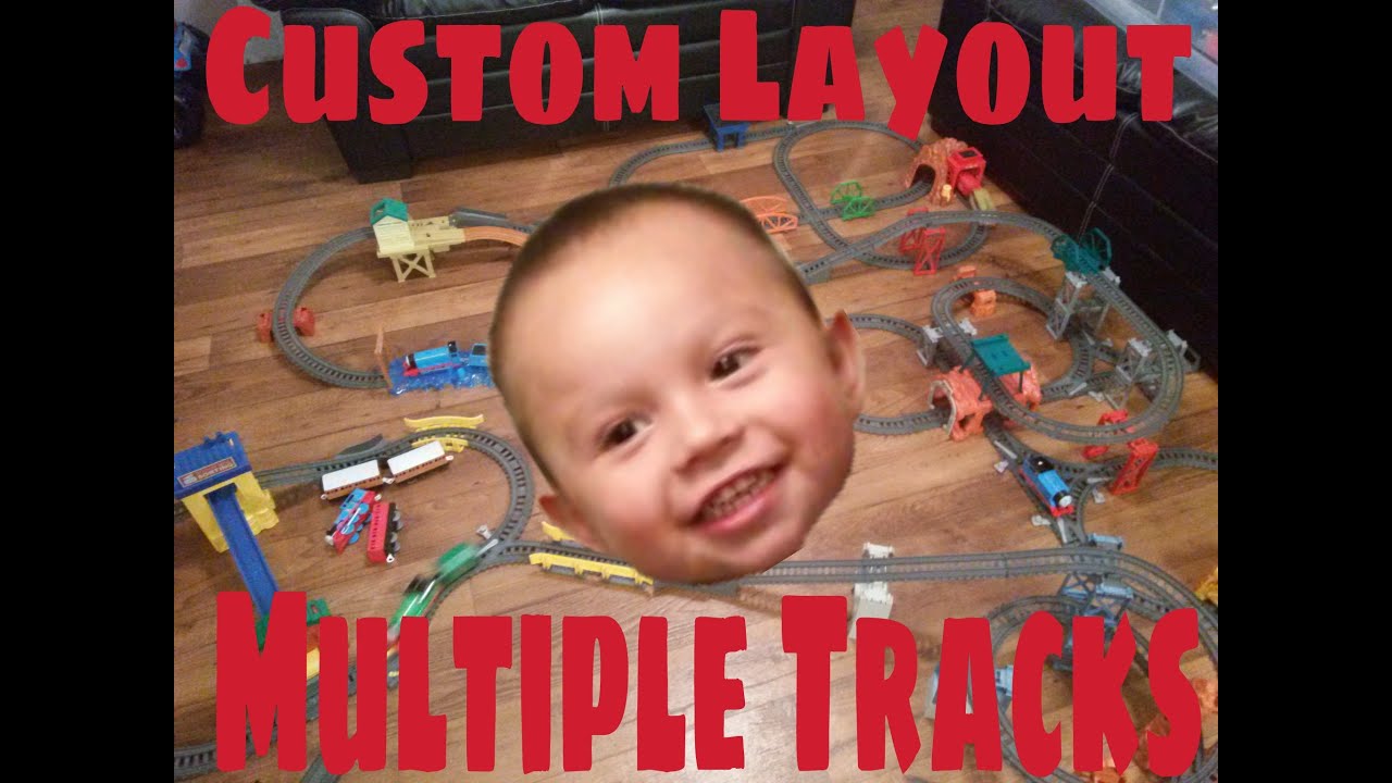 New Custom Trackmaster Layout - YouTube