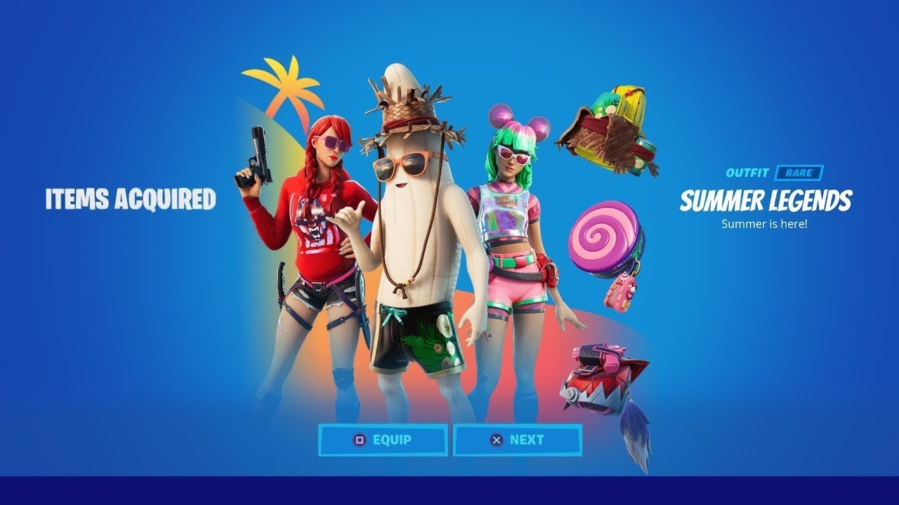 NEW* Summer Legends Pack Bundle!! (Fortnite Battle Royale) - YouTube