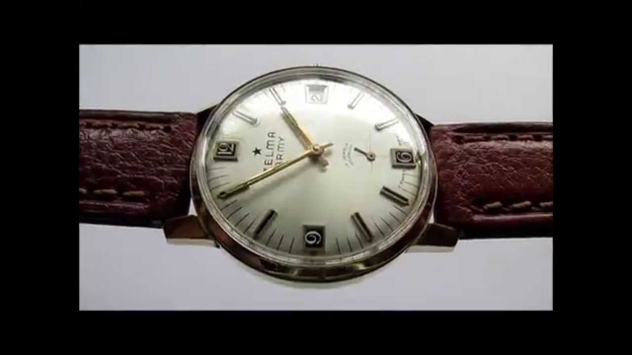 Zelma Army Vintage Wrist Watch - YouTube