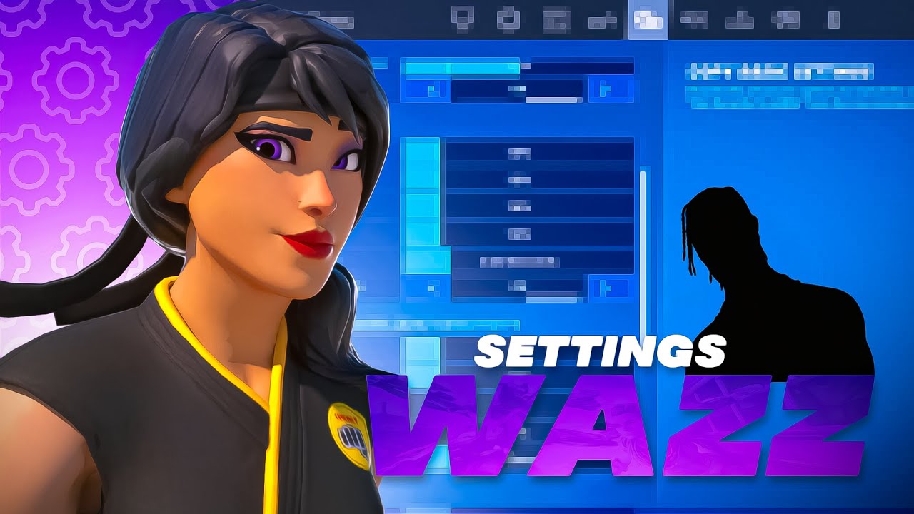 Je TESTE les SETTINGS de @WaZz sur FORTNITE ! ( J'ai reussi Hihi🔥 ...