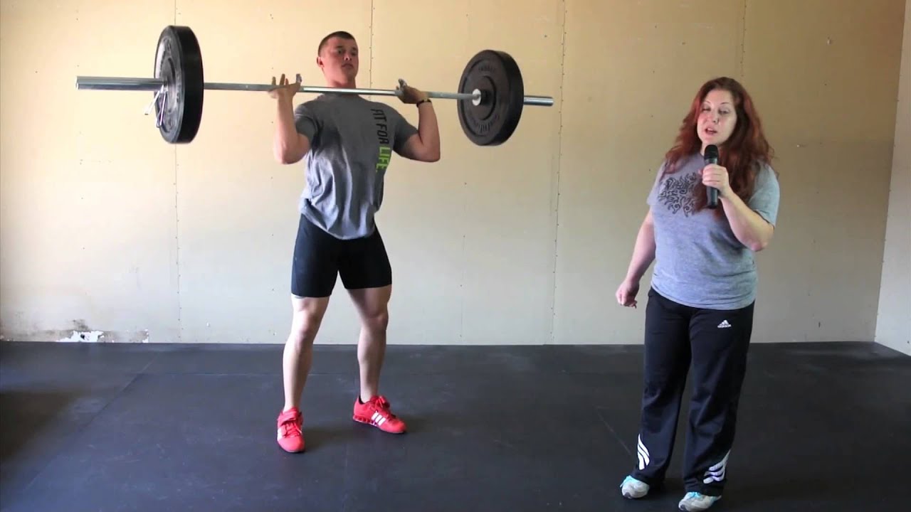 #3 Hang Clean from Above the Knee; Hang Clean from Below the Knee - YouTube