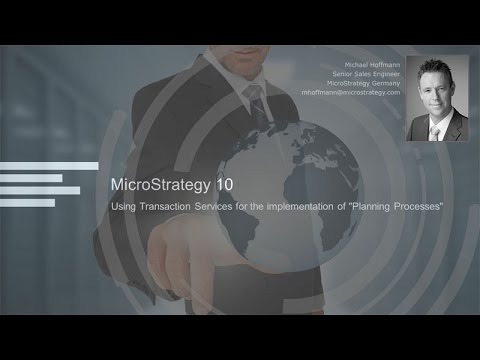 MicroStrategy 10: Using Transaction Services for the implementation of ...