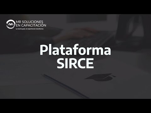 Uso de la plataforma SIRCE - Carga masiva
