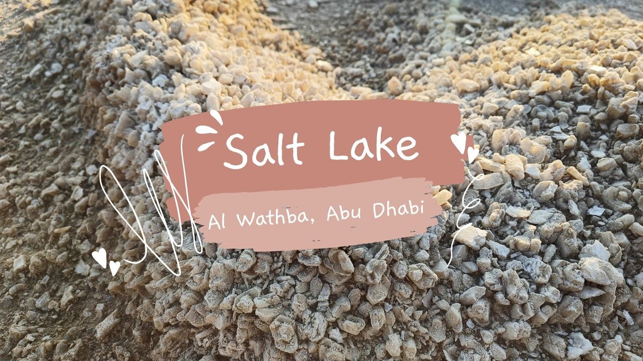 Salt Lake at Al Wathba (Sabkha), Abu Dhabi, UAE - YouTube