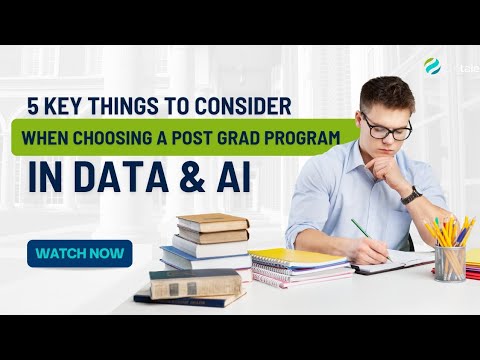 How To Choose The Right Post Graduate Program in Data/AI | Data Science ...