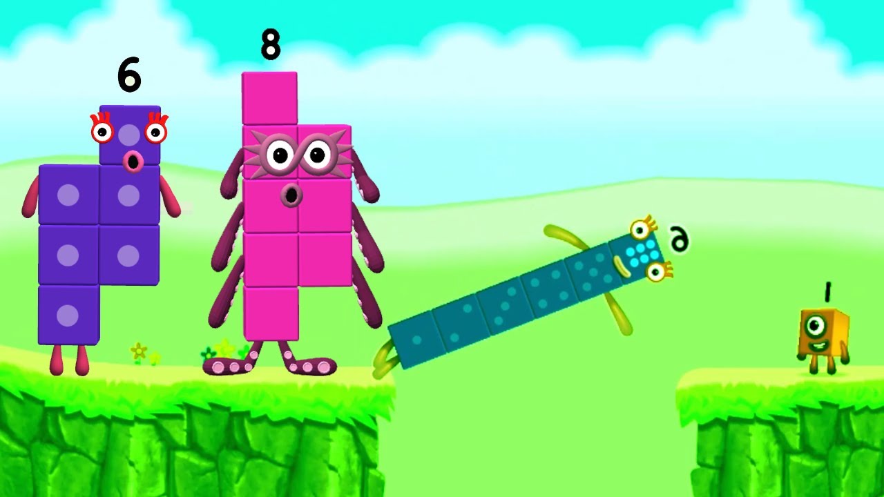 Numberblocks Learning Adventures #81 - Meet the Numberblocks 8 6 1 ...