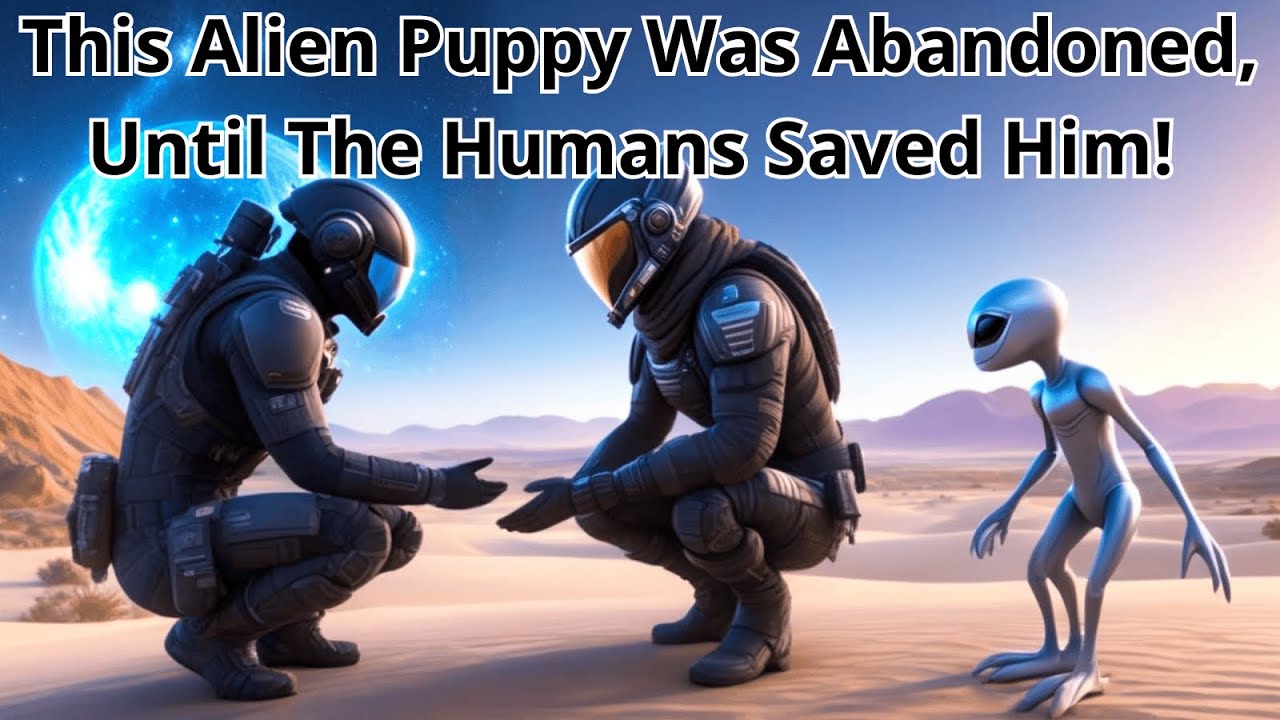 This Alien Puppy Was Abandoned, Until The Humans Saved Him! | HFY Story ...