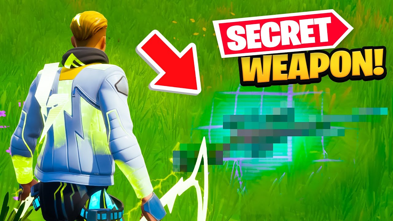 Fortnite's NEW *SECRET* RARE Weapon! - YouTube