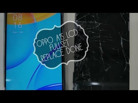 oppo a15 display combo folder change in 5 minut - YouTube
