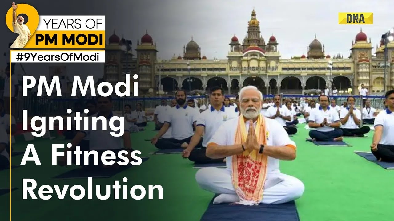 9 Years of PM Modi: Fitness guru and yoga ambassador, how PM Modi is ...