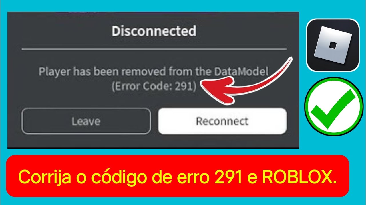 Como corrigir o código de erro 291 no Roblox (2024) - YouTube