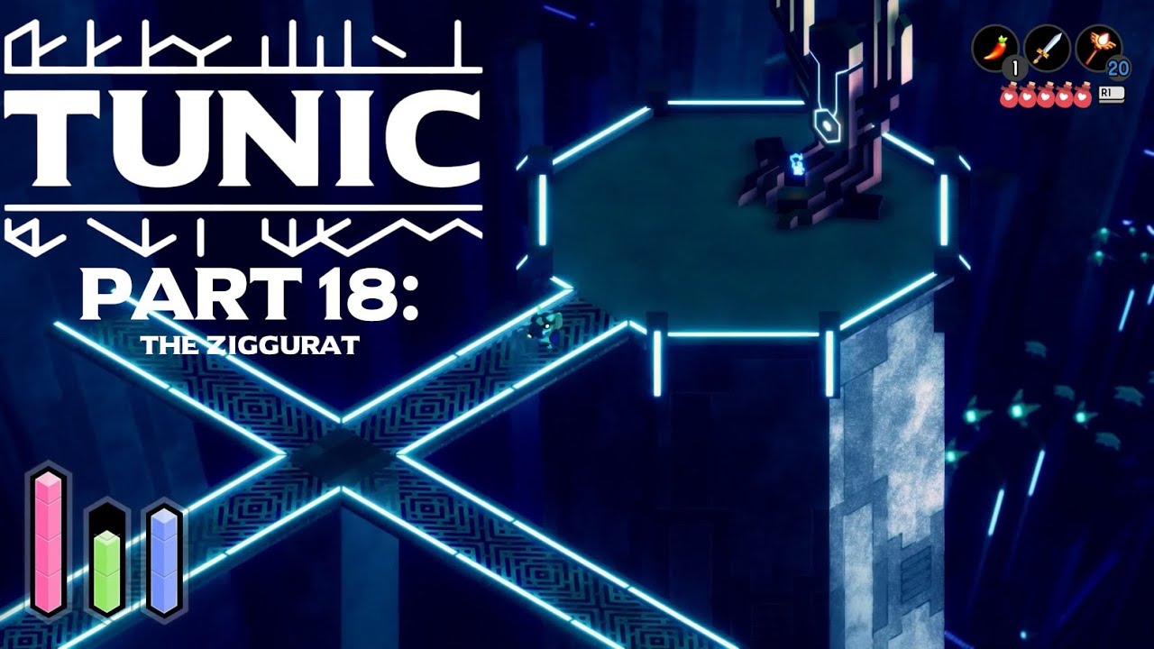 TUNIC (PS5) | Full Game Playthrough Part 18: The Ziggurat - YouTube